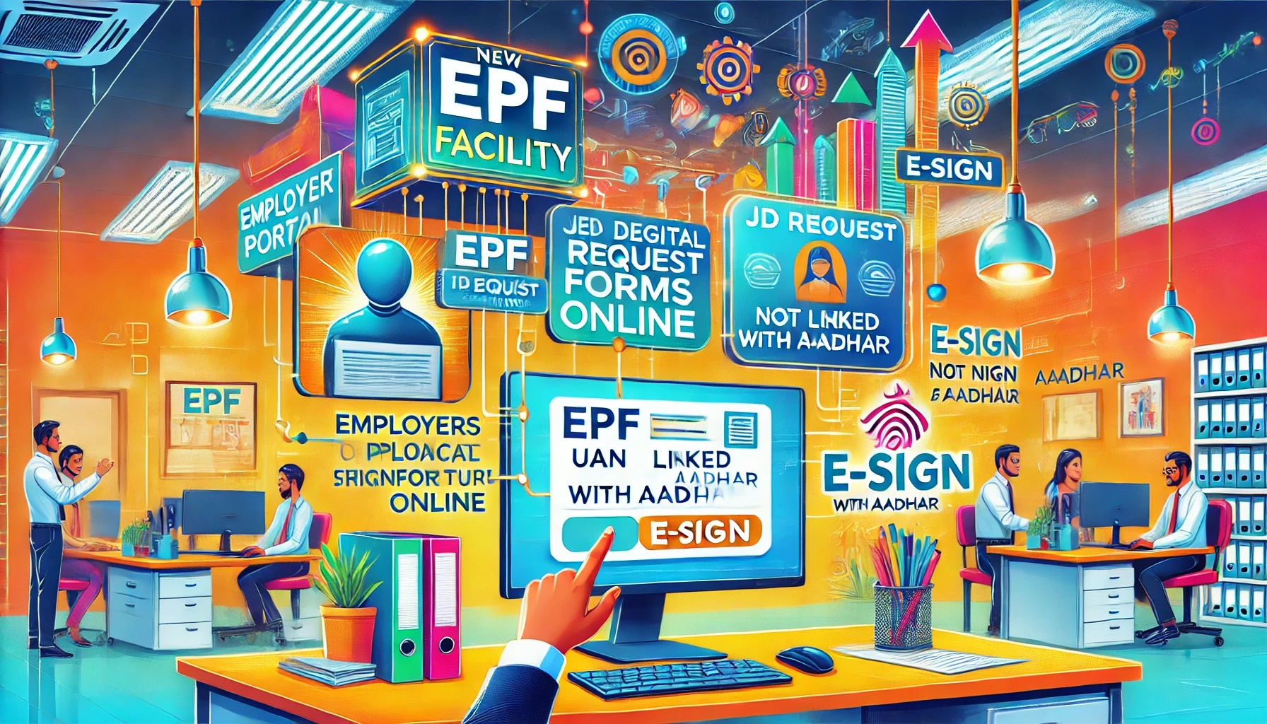 New EPF Facility: Simplified JD Requests for Employers and Members ...