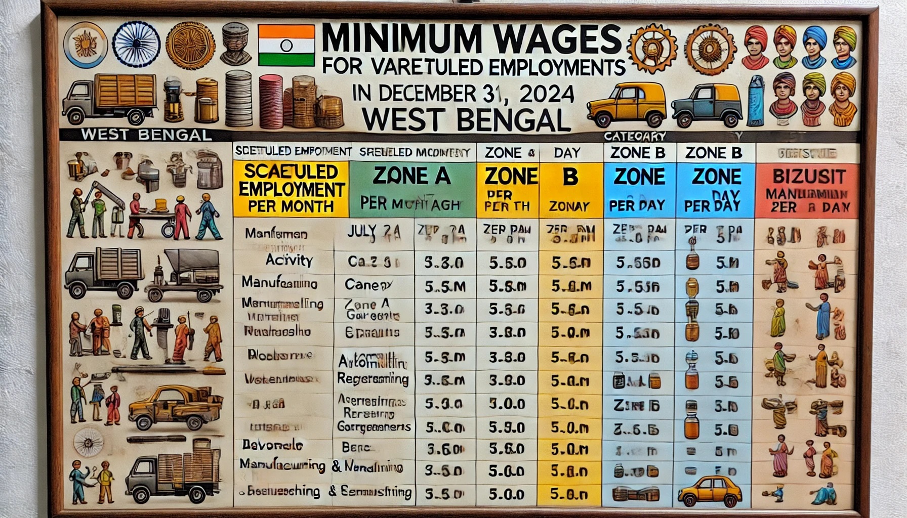 Comprehensive Update on Minimum Wages in West Bengal (July to December ...